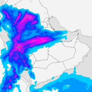 Saudi Arabia Details Of The Rain Forecast And The Areas Covered By It
