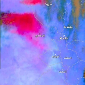 Iraq Updated At 300 Pm A Sandstorm Is Approaching The Capital
