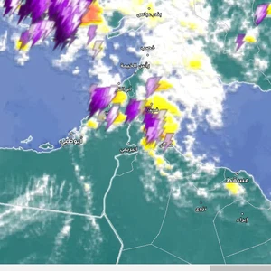 Uae Updated At 140 Pm Thunderstorms Hail And Dust Showers In Some