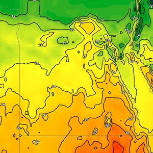 Warm weather in most parts of the country and tending to be hot in the ...