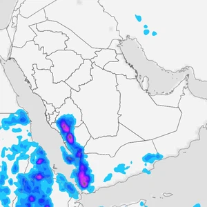 Saudi Arabia | An expected influx of tropical moisture, with rain ...