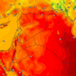 العراق للمرة الأولى مُنذ بدء الصيف كتلة هوائية أقل حرارة تؤثر على