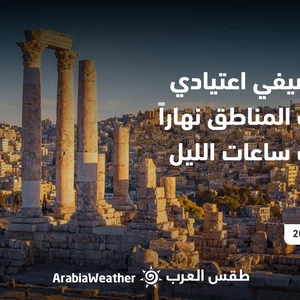 Jordan Weather Forecast Normal Summer Weather In Most Areas During
