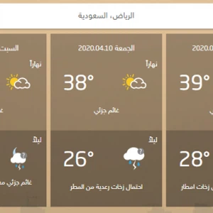 الرياض فرص الأمطار تتجدد اعتباراً من مساء الأربعاء وحتى مساء السبت