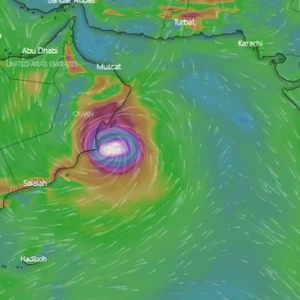 The Arab European Model Tropical Turbulence In The Arabian Sea Could