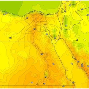 مصر أجواء دافئة عُطلة نهاية الأسبوع و مُراقبة عودة الأمطار على بعض
