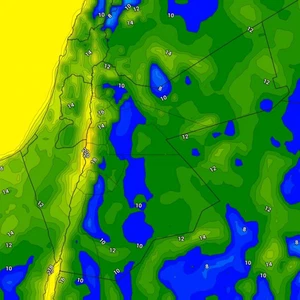 Jordan A Slight Rise In Temperature With Southeast Winds