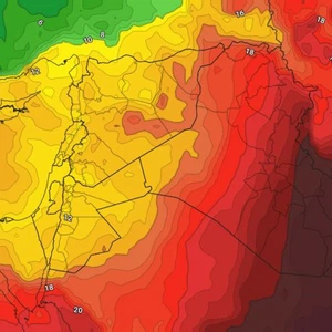 Jordan The Relatively Hot Weather Will Continue Until Tuesday And