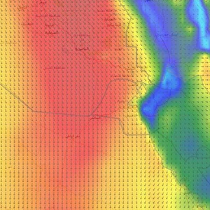 Kuwait Very Hot And Dusty Weather During The Day In Many Areas On