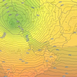 Sultanate Of Oman A Groove From A Depression Approaching The Sultanate