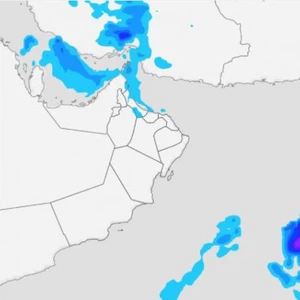 سلطنة عُمان استمرار الفُرصة ضعيفة اجمالاً لزخات متفرقة من الأمطار على