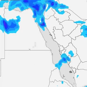 Chronologiquement Zones Dintensification Des Pluies En Arabie