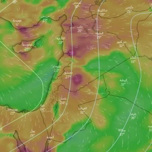 The Levant An Additional Drop In Temperatures And Mild Summer Weather