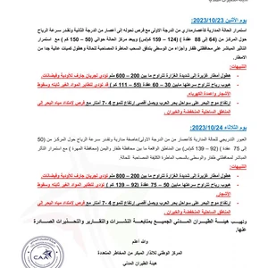عاجل صدور التنبيه رقم 3 من الأرصاد العمانية وتفاصيل جديدة حول